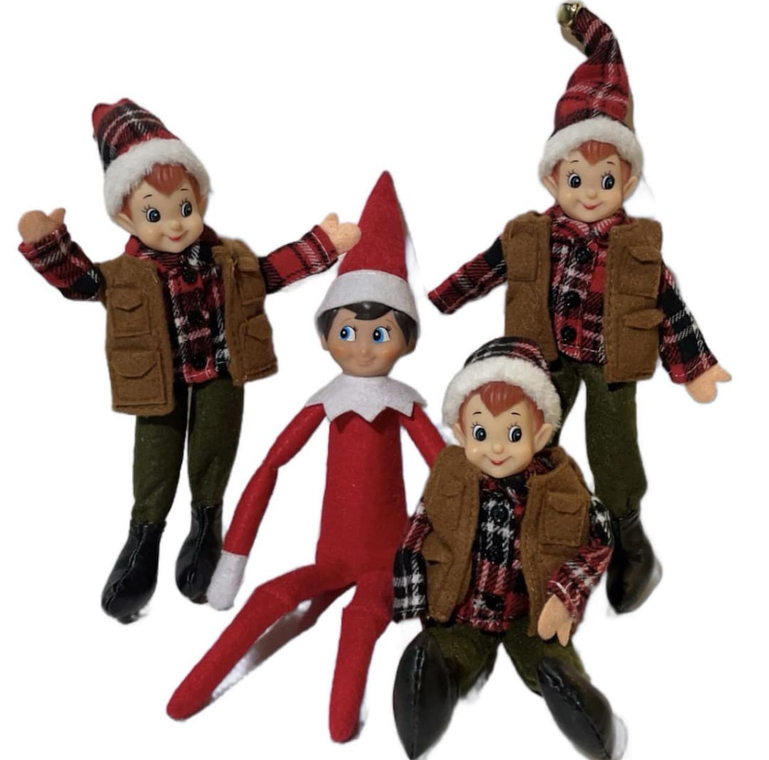 Elf on the Shelf Friends 10 Posable Elf Doll Christmas - Etsy