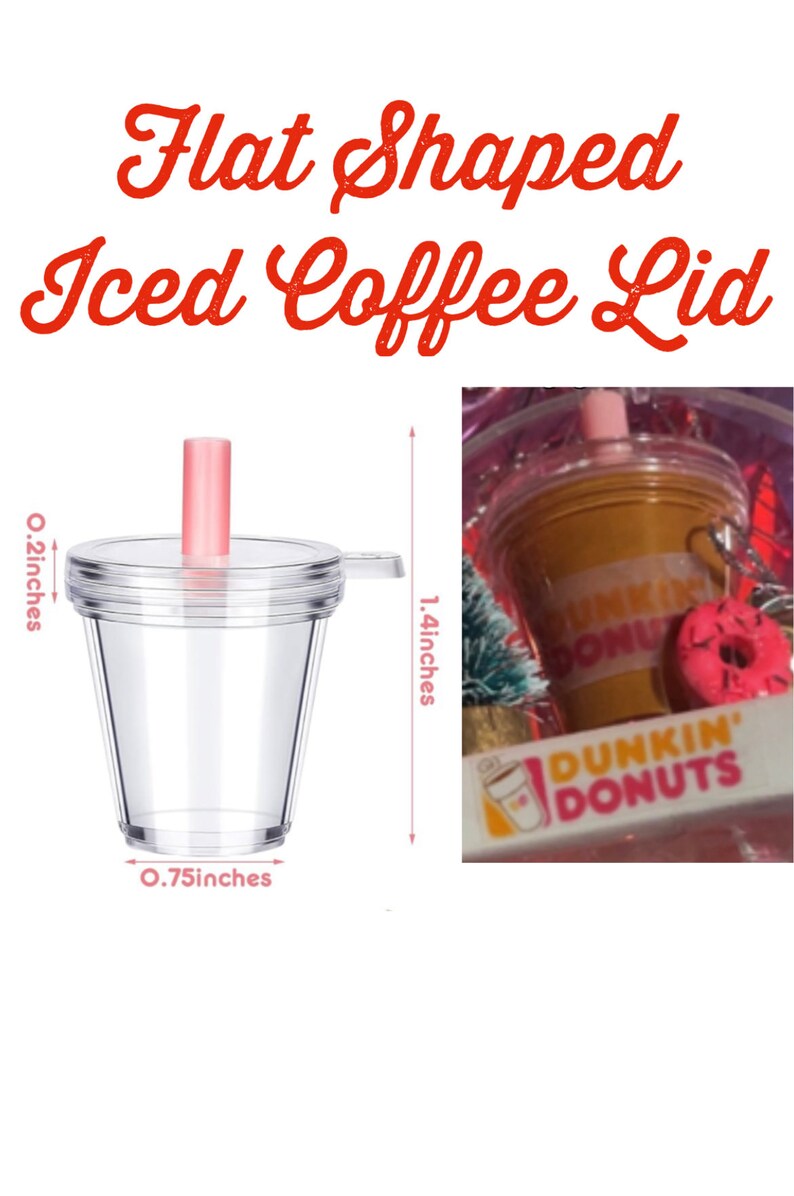 Dunkin Donuts Christmas Ornament Iced Coffee - Etsy