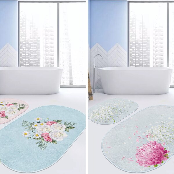 Daisy Bath Mat - Etsy