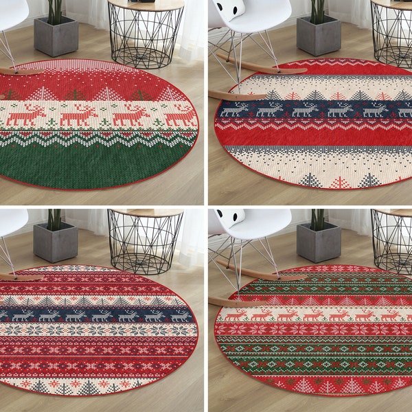 Terracotta Round Rug - Etsy