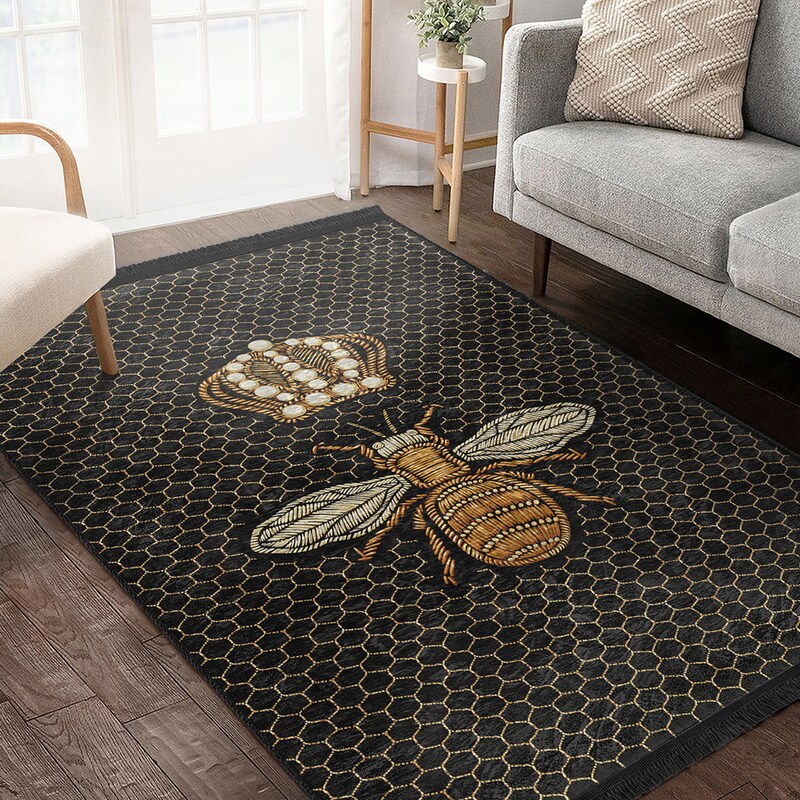 Hexagonal Rug - Etsy