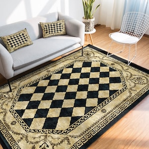 Diamond Area Rugargyle Runnergreek Key Non Slip Carpethellenic Oriental ...