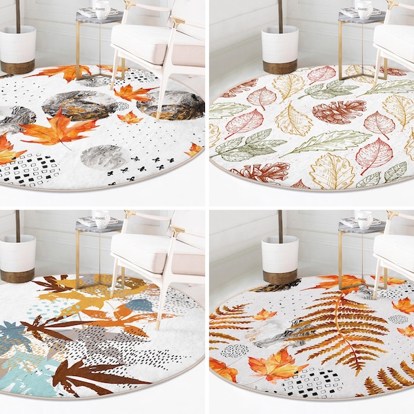 Autumn Leaves Area Rugs - Etsy