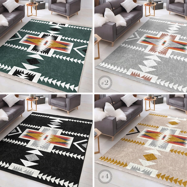 Aztec Rug - Etsy