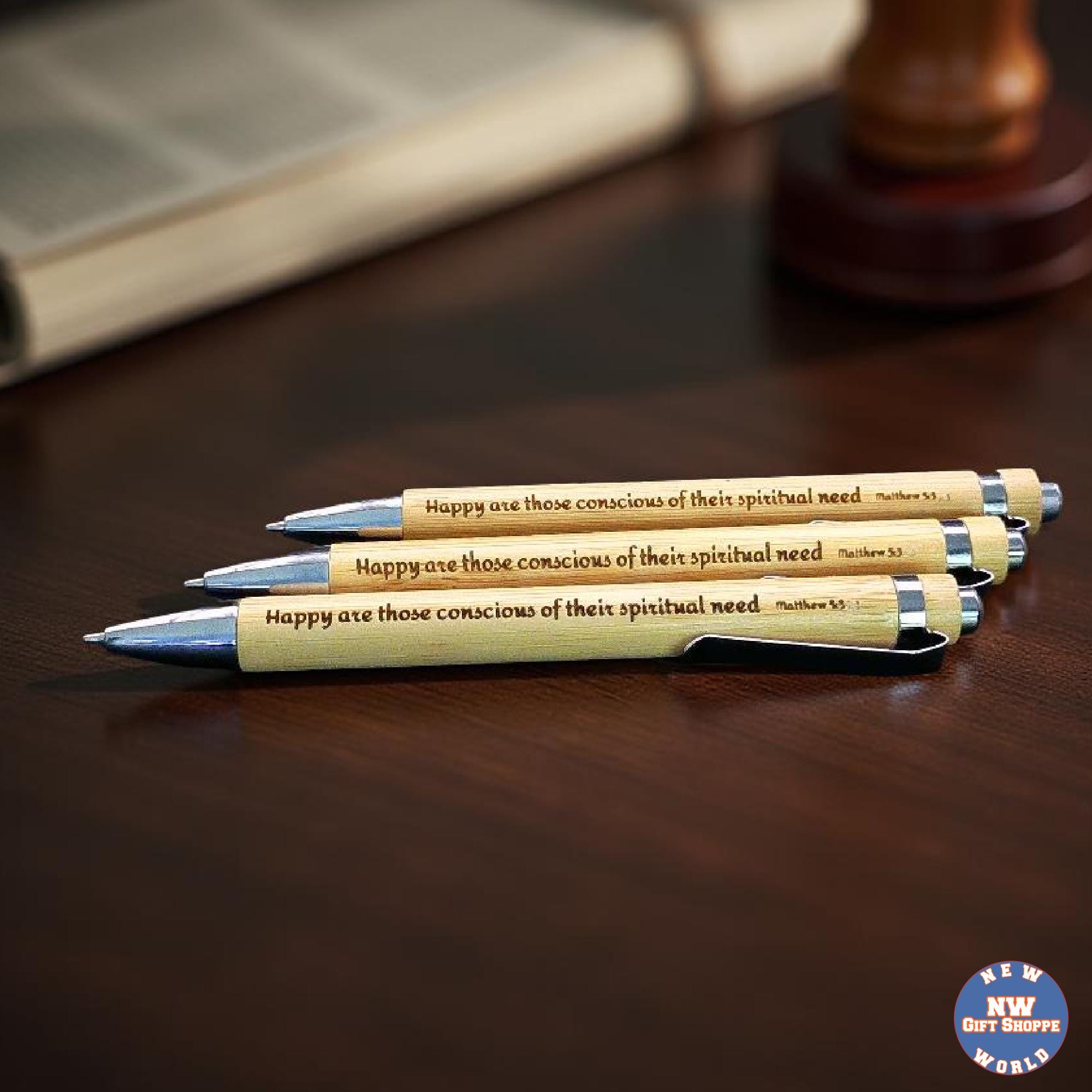 Personalized JW Gift Pen: 2026 Year Text, English or Spanish. "happy ...