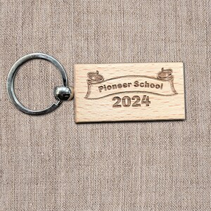 JW Keychain, Personalized 2024 Pioneer School. JW Gift. Pioneer School ...