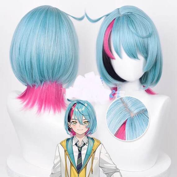 Vtuber Kyo Kaneko Wig Cosplay Etsy Uk