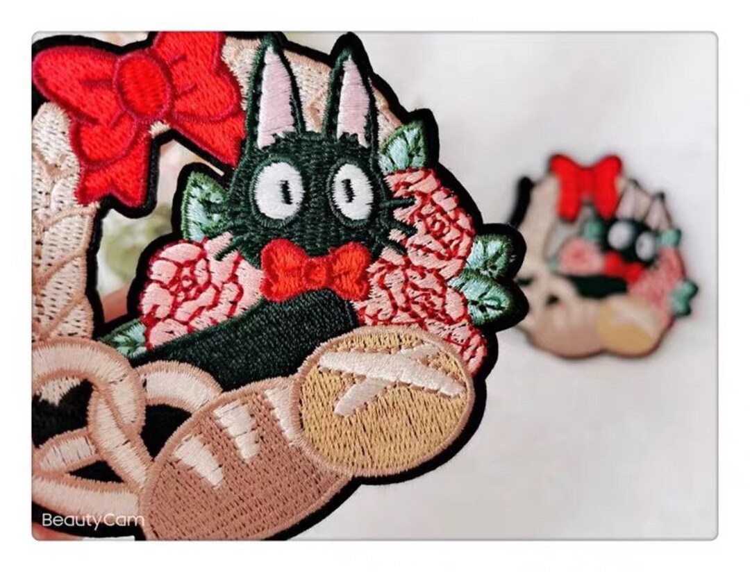 Kiki Delivery Service Iron On, Sew on Patch, Stickers,embroidery ...