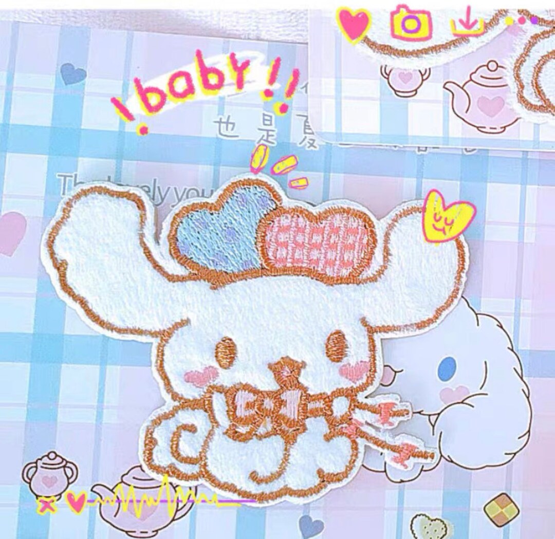 Cinnamoroll Iron On, Sew on Patch, Stickers,embroidery Applique - Etsy