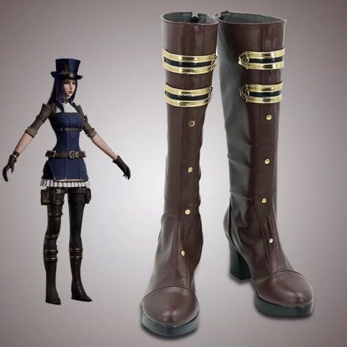 Arcane Caitlyn Cosplay Enforcer Uniform Dress league of - Etsy Australia