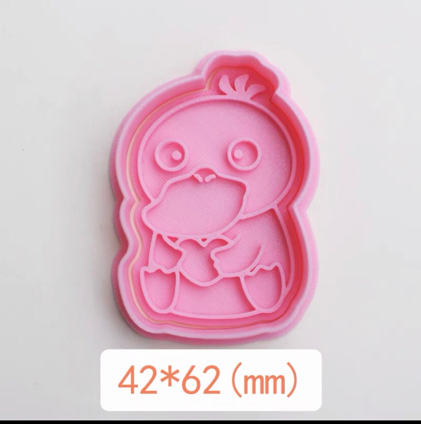 Cartoon Pokemon Cookie Cutter With Stamp, Biscuit Mold, Playdoh Cutter ...