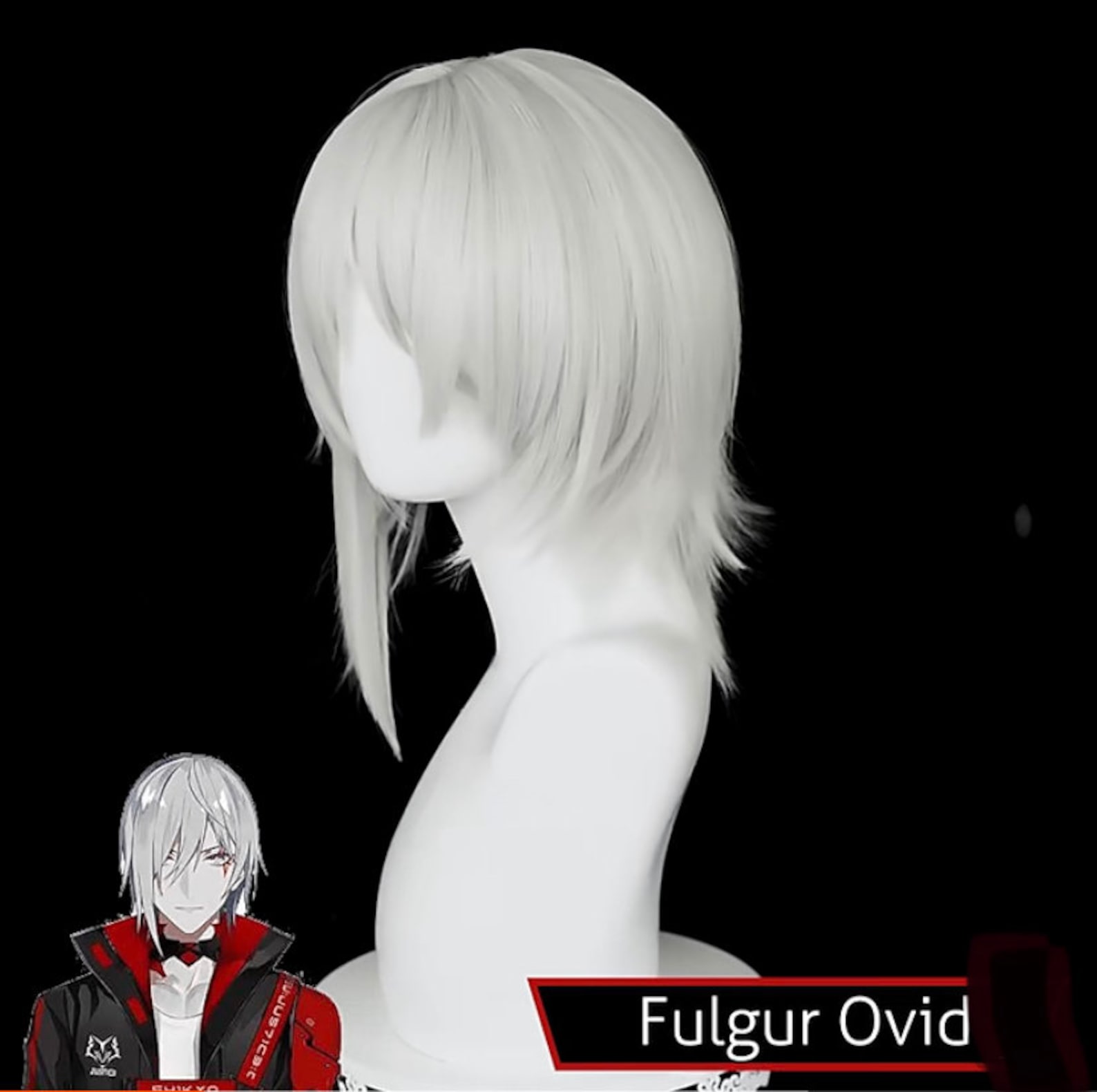 Vtuber Wig Fulgur Ovid Cosplay Costume - Etsy Australia