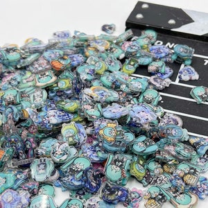 Miku Acrylics Size 2cm, Random 50pcs,diy Craft Supply - Etsy