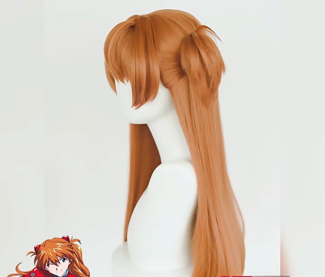 Eva Soryu Asuka Langley Costume Wig - Etsy