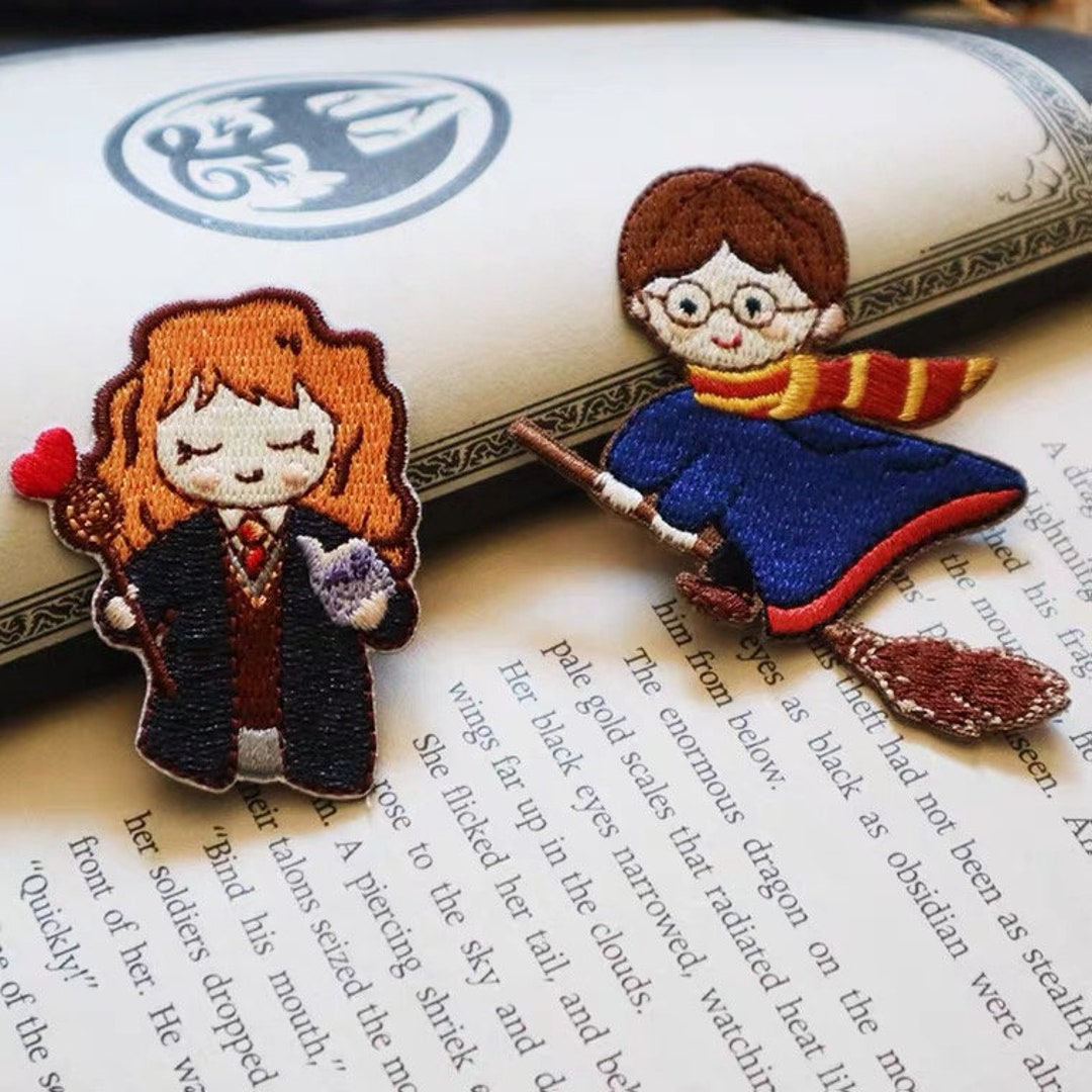 Magic World, Harry Potter, Iron On, Sew on Patch, Stickers,embroidery ...