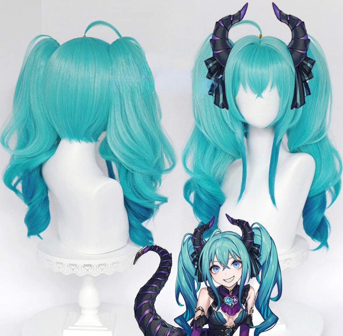 Vocaloid Hatsune Miku Costume Wig Etsy