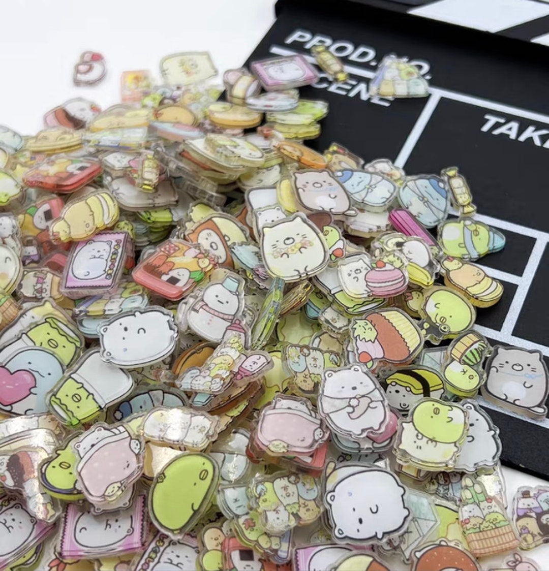 Sumikko Gurashi Acrylics Size 2cm, Random 50pcs,diy Ctaft Supply - Etsy