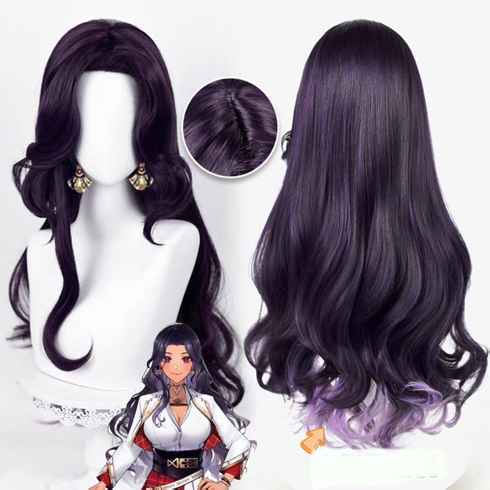 Vtuber Scarle Yonaguni Wig Cosplay - Etsy