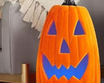 Pre Lit Pumpkin - Etsy