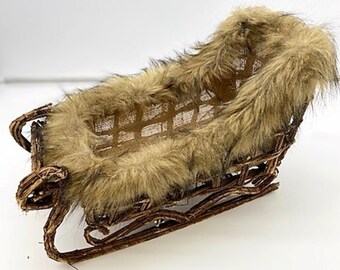 Wicker Sleigh | Etsy