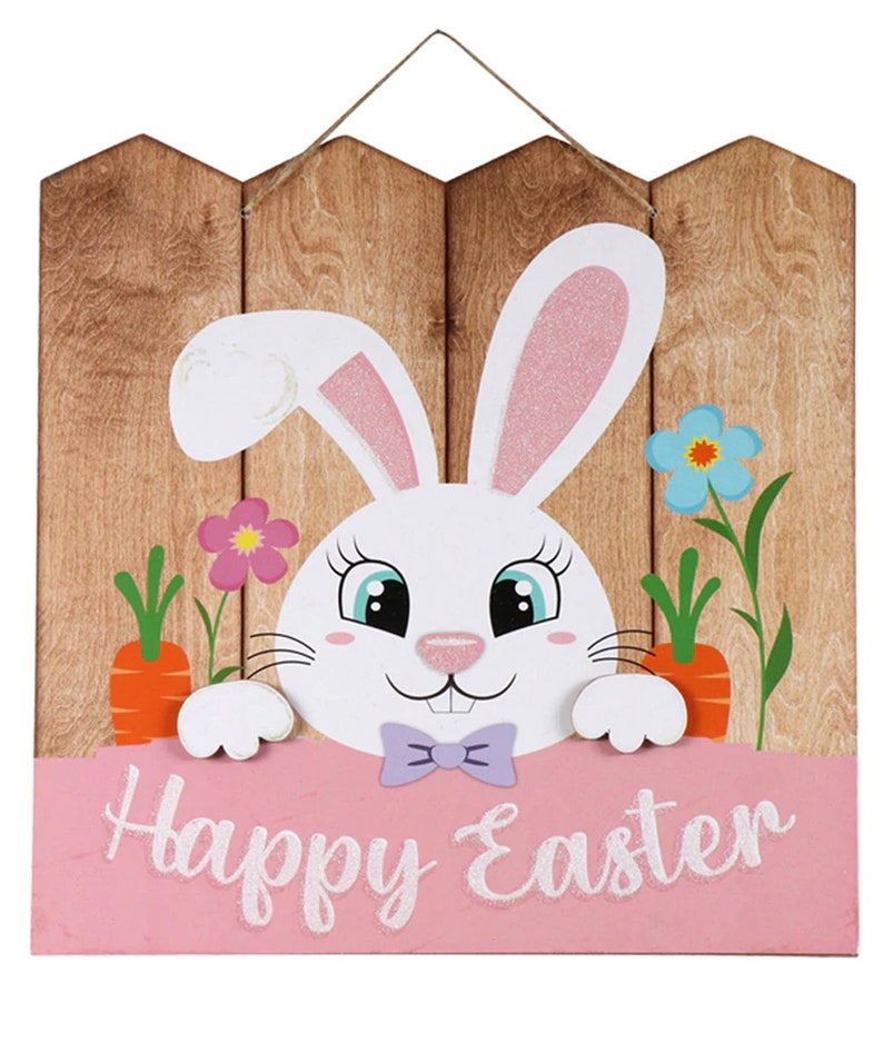 Easter Bunny Signs - Etsy