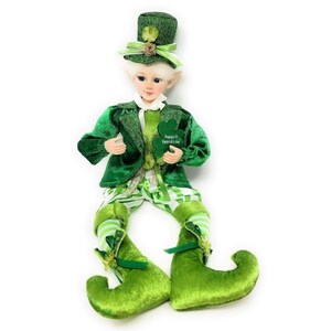 16 St. Patrick's Day Boy Elf Doll Shelf Sitter - Etsy