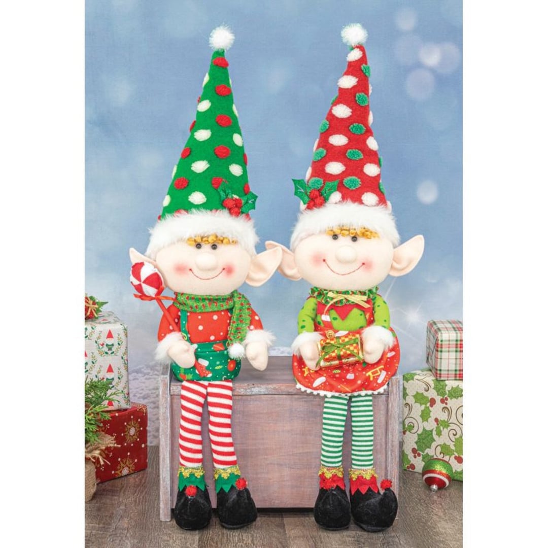 Jazzy Elf Dangle Leg - Etsy