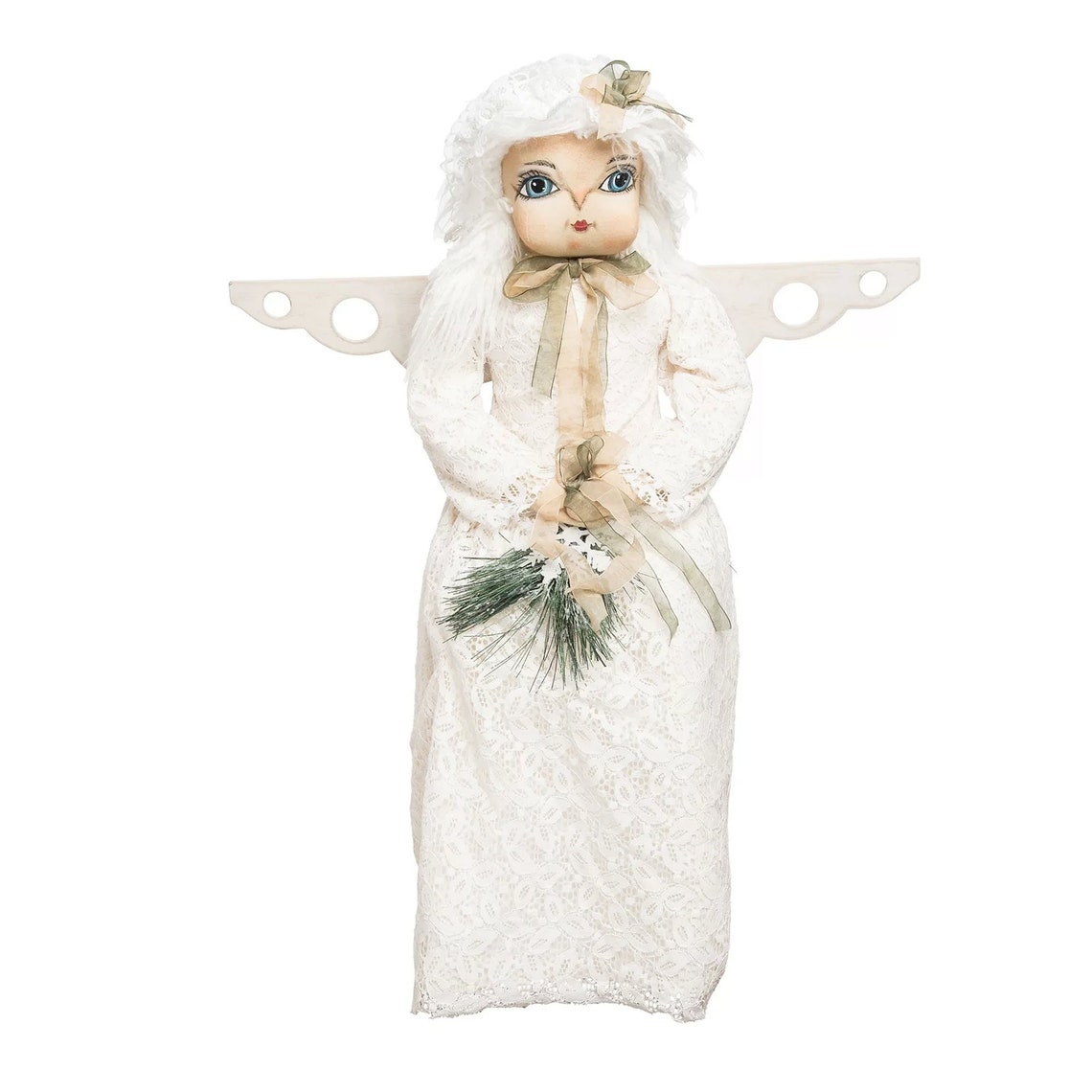 Natalie Snow Angel Fig Doll - Etsy