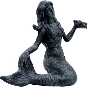Cast Iron Mermaid With Starfish - Etsy