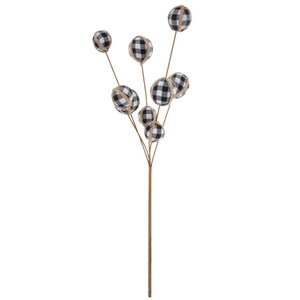 White & Black Buffalo Check Ball Pick - Etsy