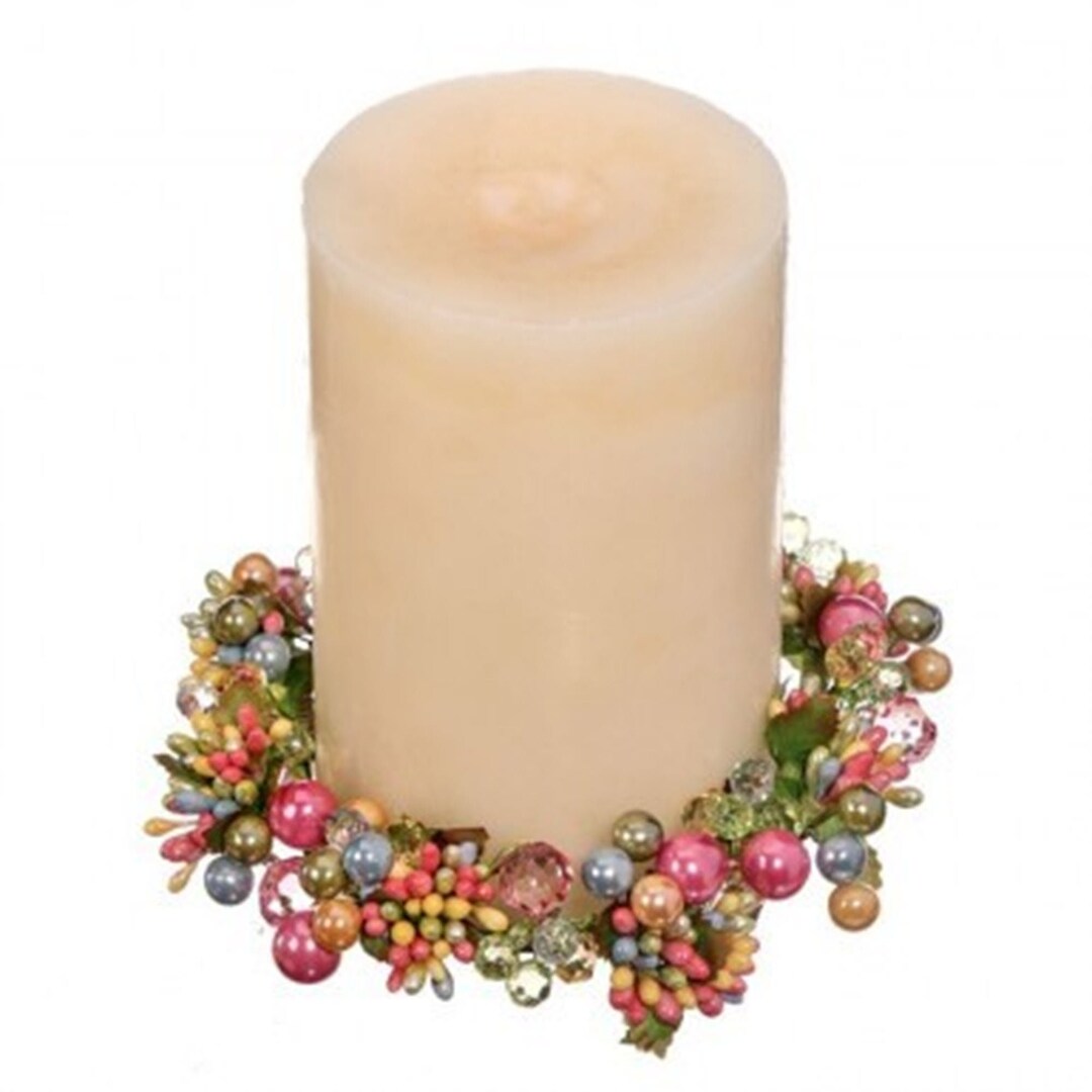 Berry Candle Ring - Etsy