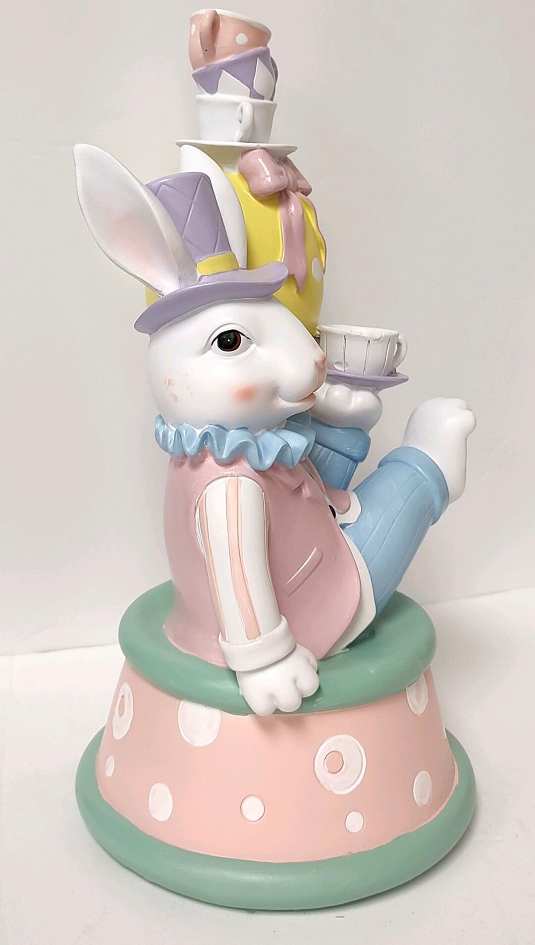 Balancing Easter Bunny Figurine - Etsy