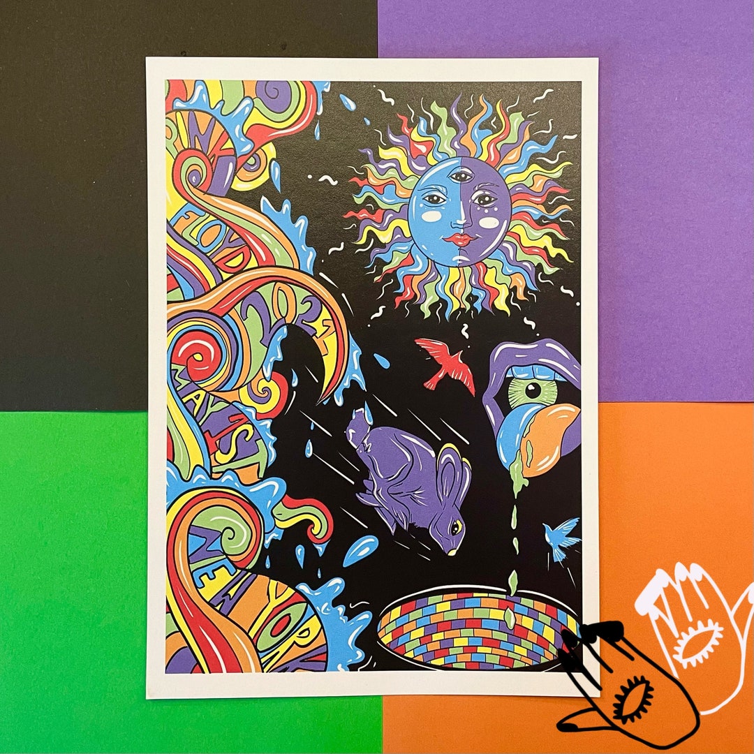 Pink Floyd Print - Etsy
