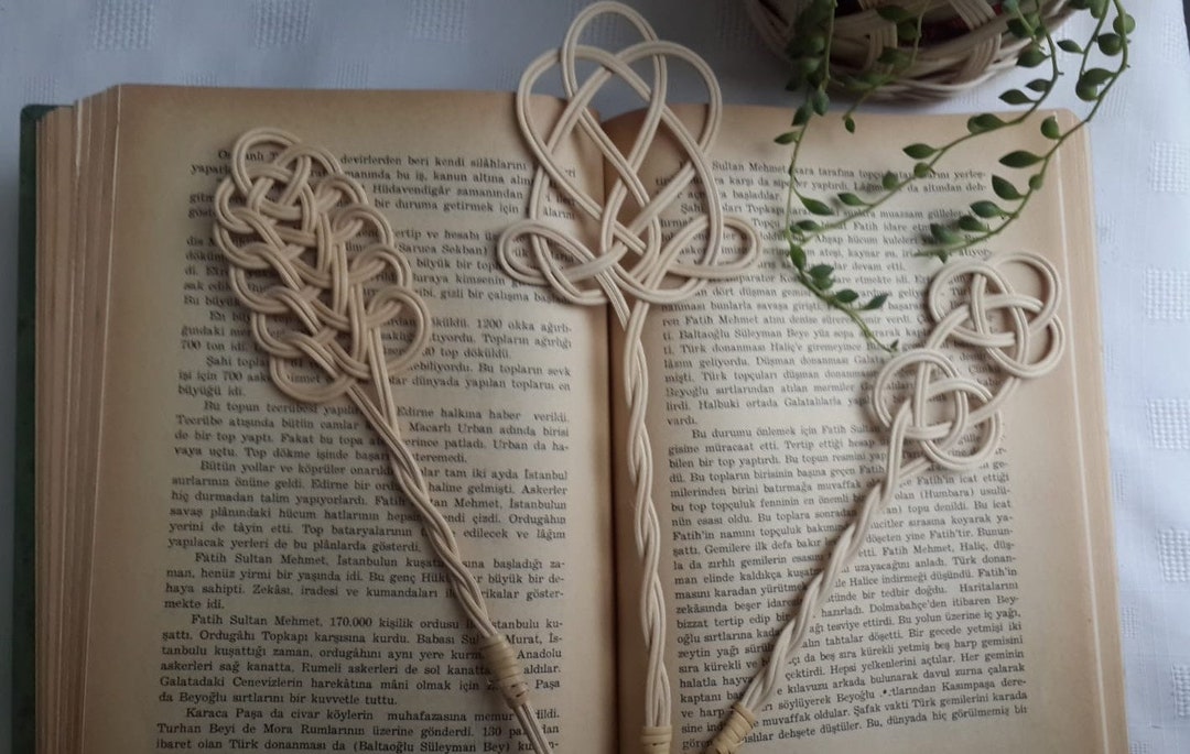 Rattan Bookmark, Flowers Design Bookmarks, Bamboo Scent Stick - Etsy