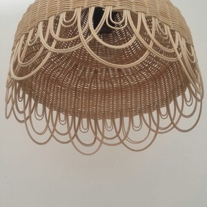 Rattan Custom Design Pendant Light Lamp Shade Chandelier - Etsy