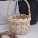 Set of 5 Rattan Mini Baskets Cute Ornamental Baskets - Etsy
