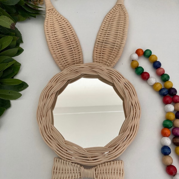 Rattan Bunny Rabbits - Etsy