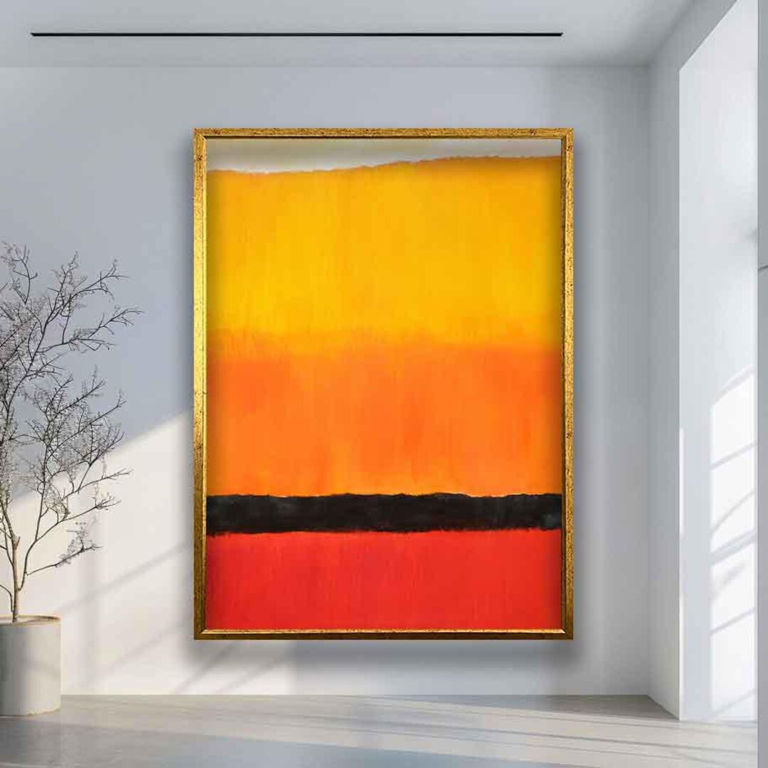 Mark Rothko Canvas Painting ,rothko Print, Rothko Reproduction, Rothko ...