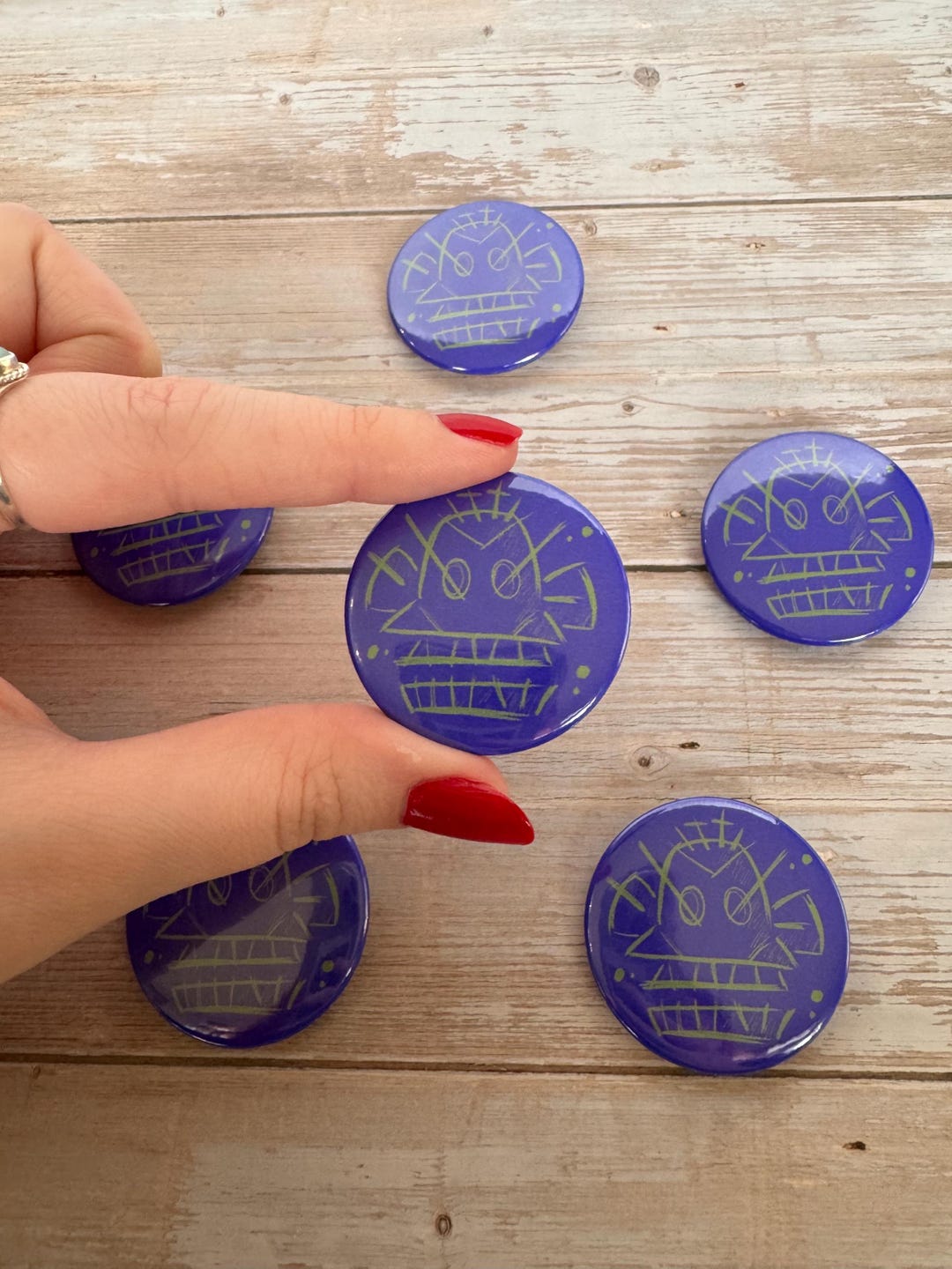 Arcane Jinx Monkey Pin/badge - Etsy