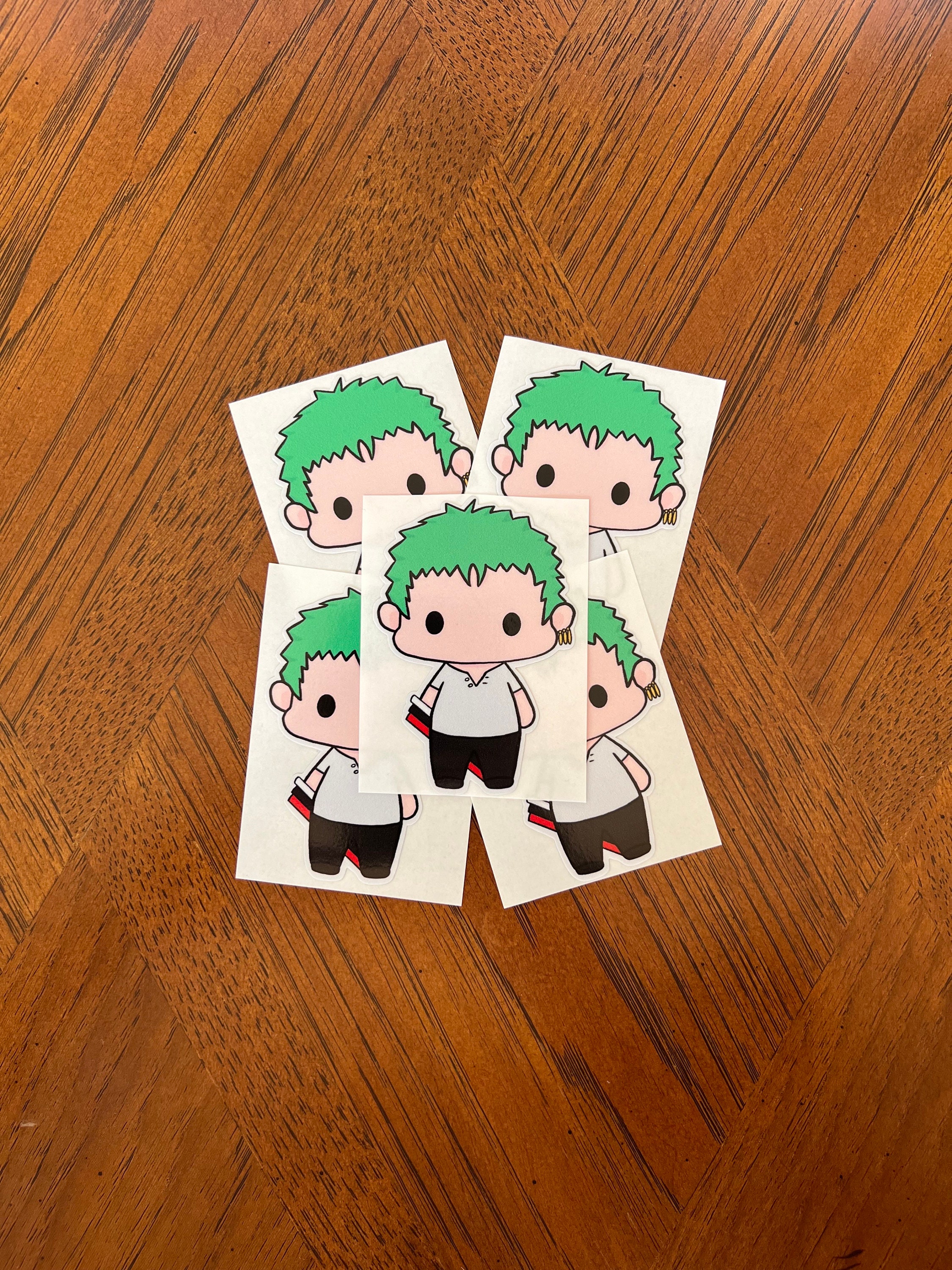 One Piece Zoro Waterproof Sticker - Etsy