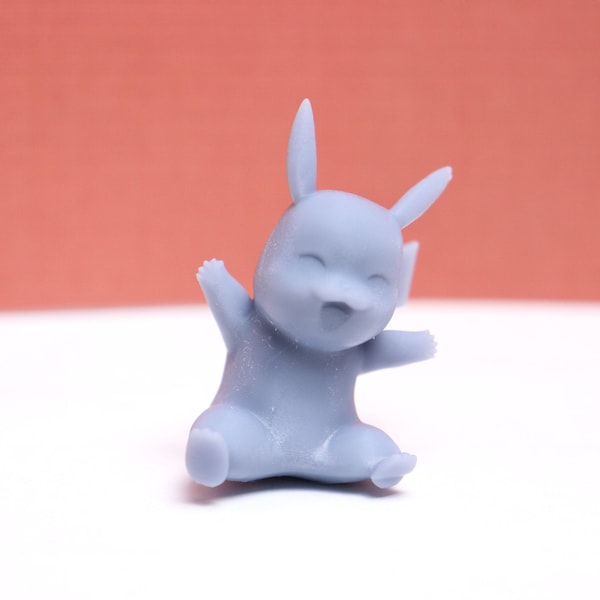 3d Printed Pikachu - Etsy