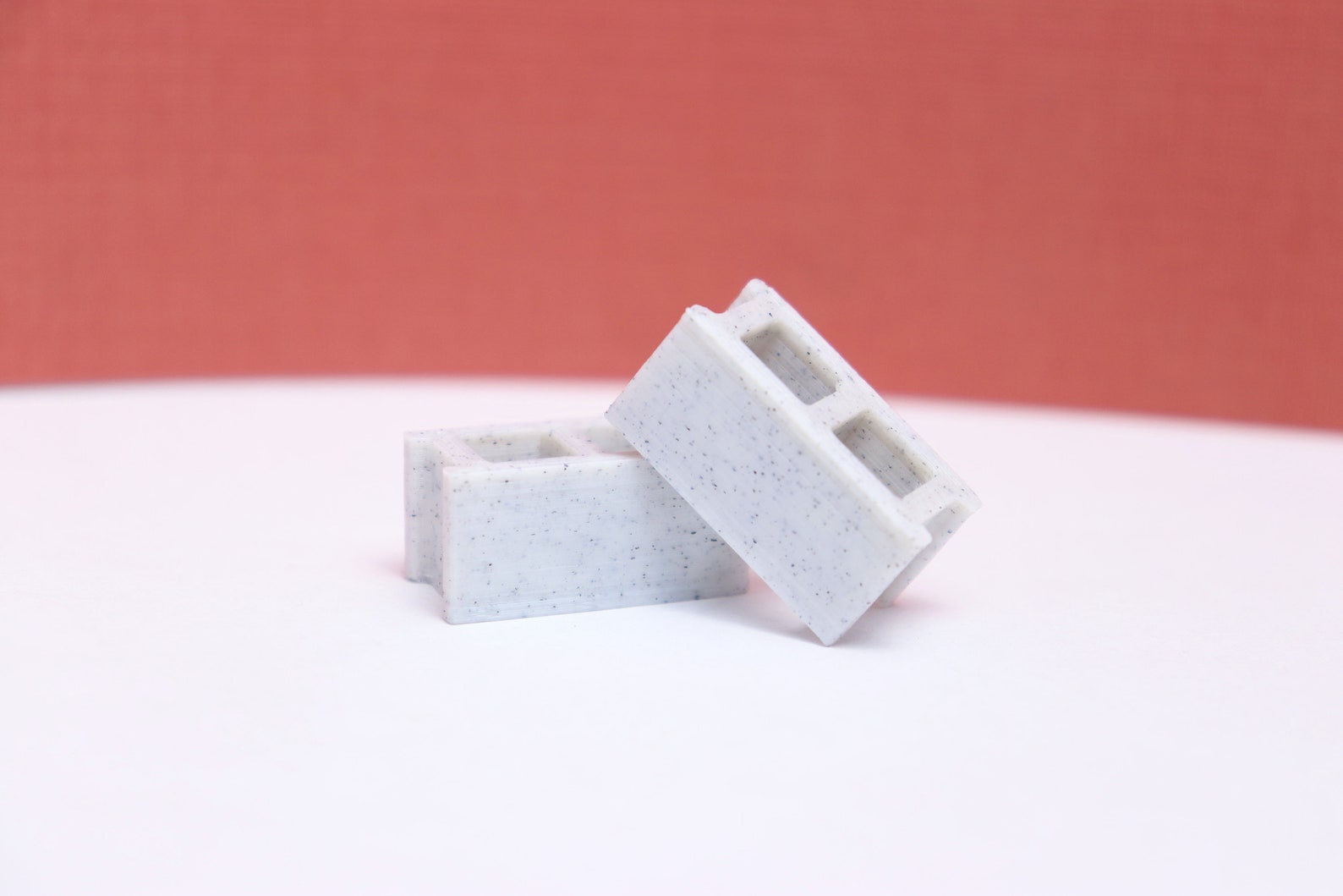 3D Printed Mini Cinder Blocks Set of 4 Multiple Colors | Etsy