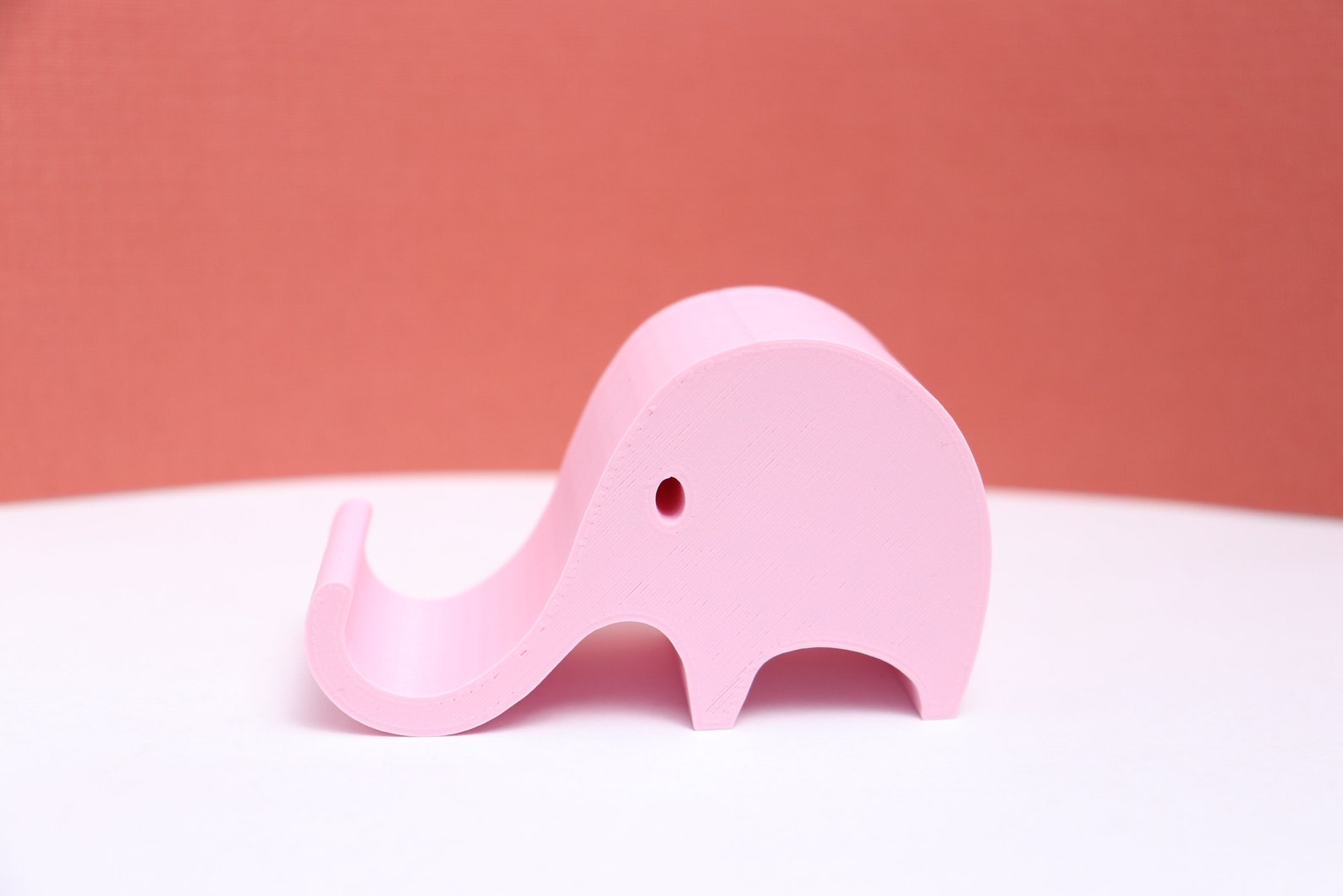3D Printed Elephant Phone Stand Multiple Colors | Etsy