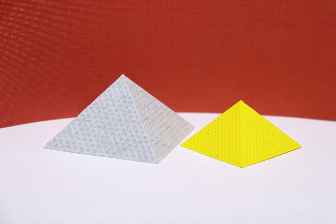 3D Printed Mini Louvre Pyramid/ Pyramide Du Louvre - Multiple Colors ...