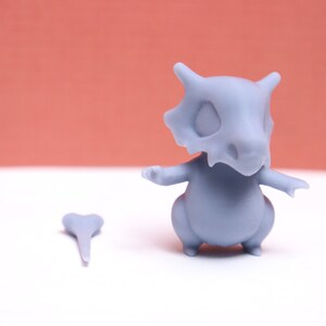 Cubone High Quality Pokemon Resin 3D Print Multiple - Etsy
