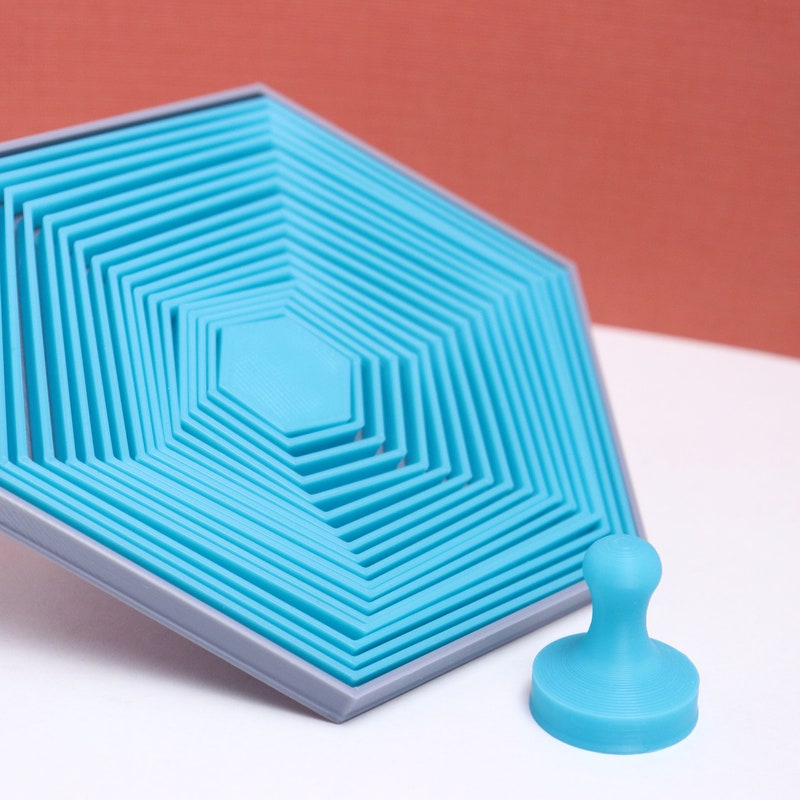 3d Printed Hexagon - Etsy