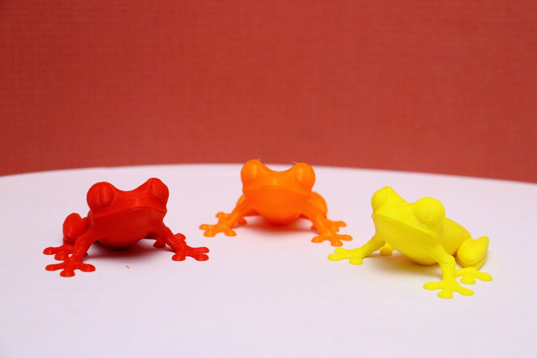 3D Printed Tree Frog | Glow in the Dark Available! |- Multiple Colors ...