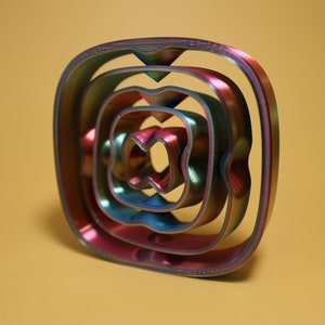 3D Printed Fidget Air Gyro Gimbal Toy | Color Changing Colors Available ...