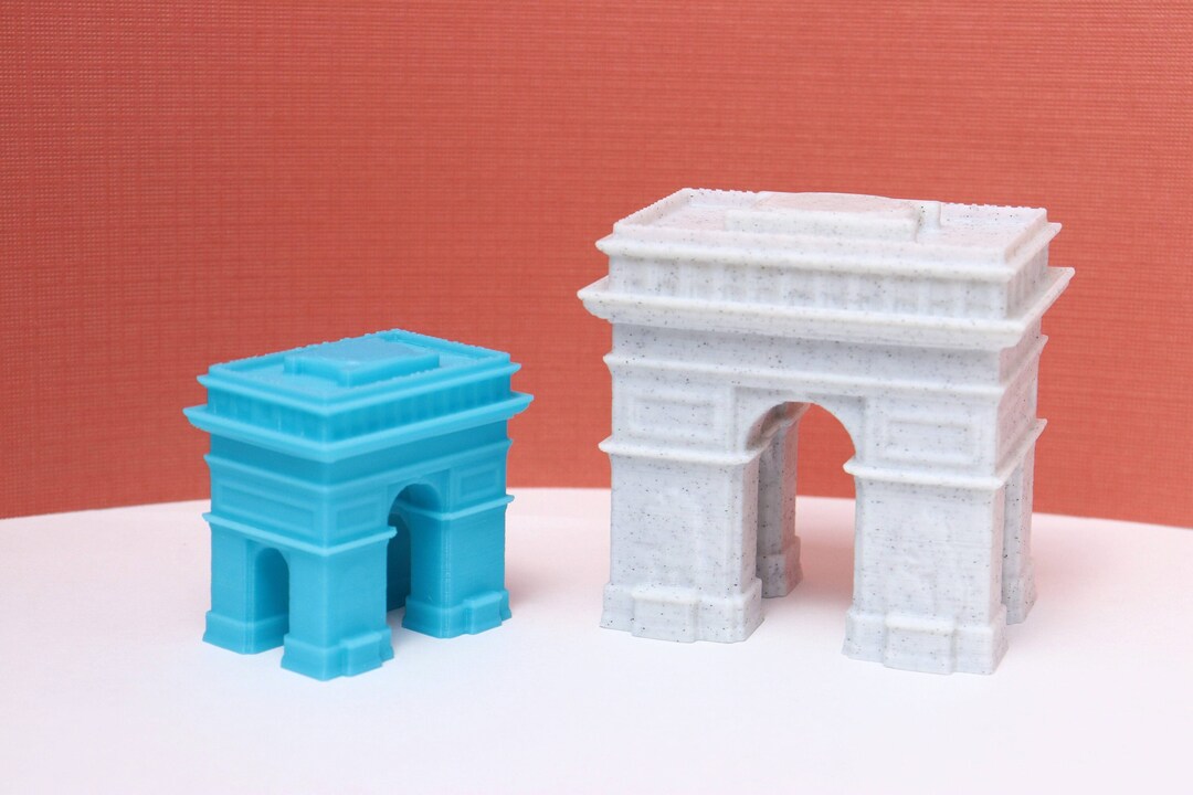 3D Printed Mini Arc De Triomphe - Multiple Colors and Sizes! - Etsy