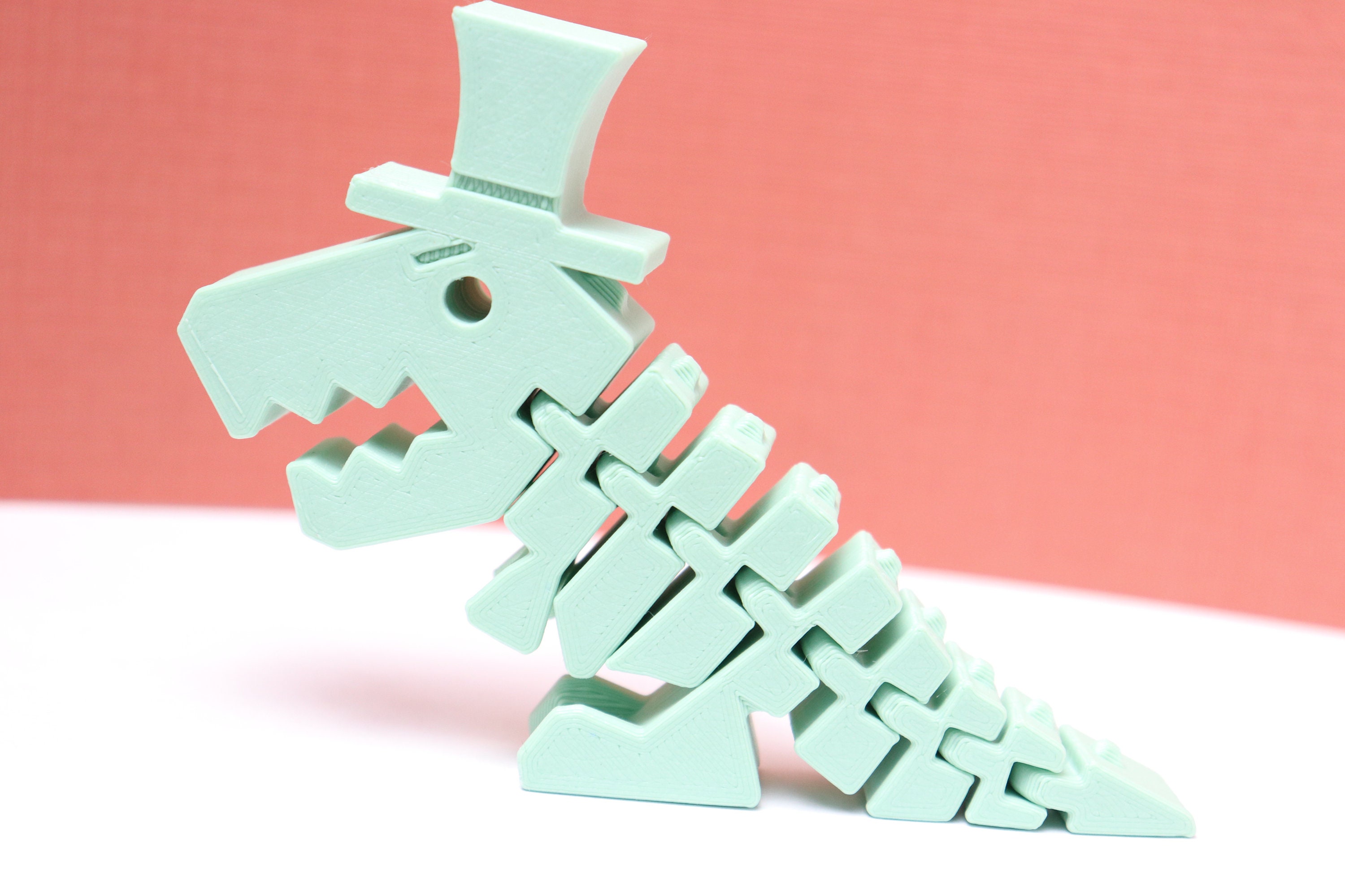 3D Printed Sir Flexible Rex Sir Flexington Rexington Glow | Etsy